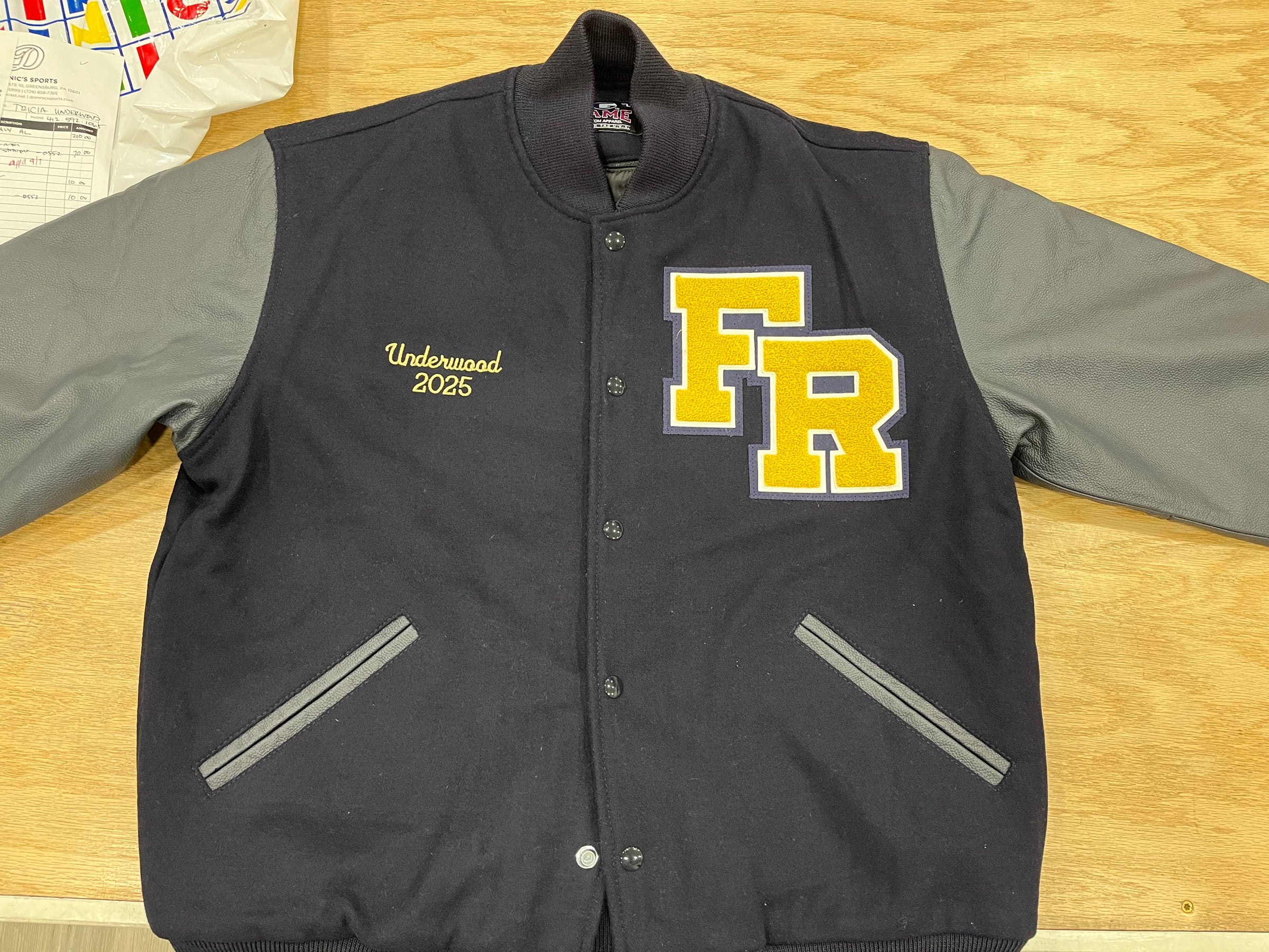 FR Letterman Jacket